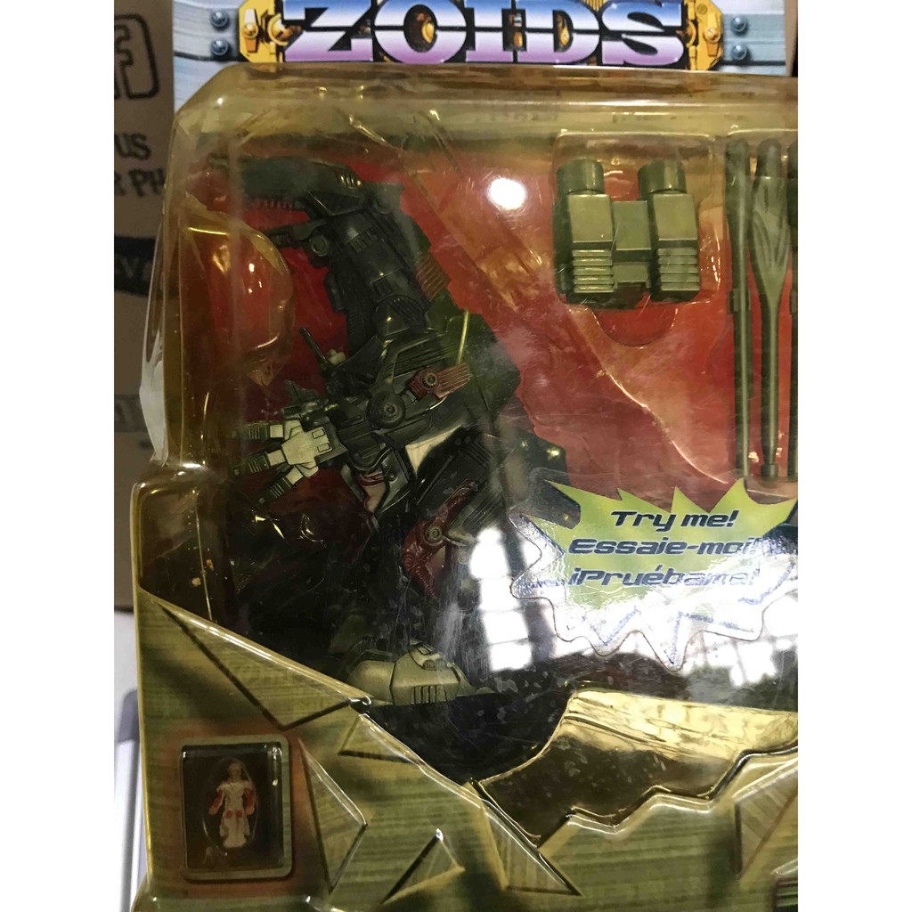 Old Hasbro Zoids Figure Liger Zero Geno Breaker Lightning Saix Death ...