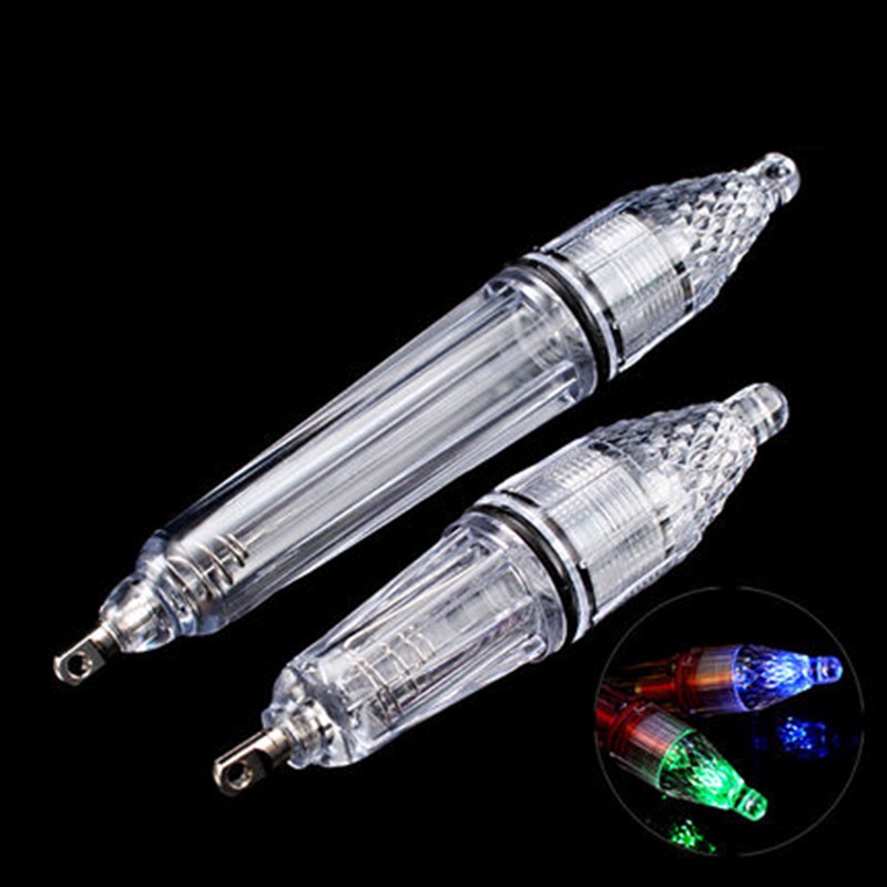 Fishing Tackle Gear 12cm Deep Drop Underwater Flash LED Fishing Lamp ...