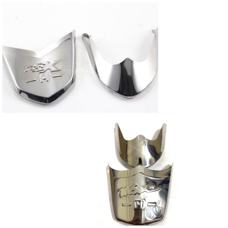 Stainless steel front and rear fenders for Wave 100, 50cc, Wave 110 ...
