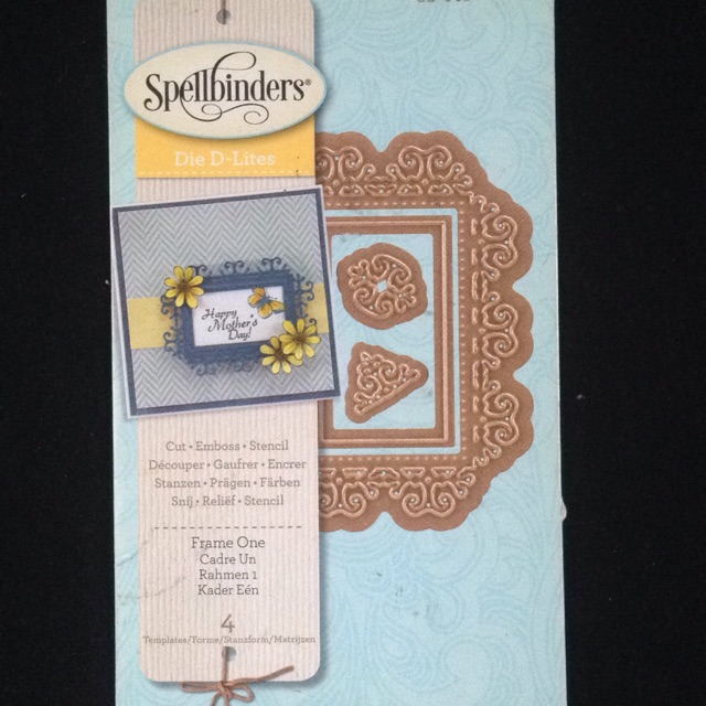 Spellbinders Cut -Emboss -Stencil -Frame One | Shopee Philippines