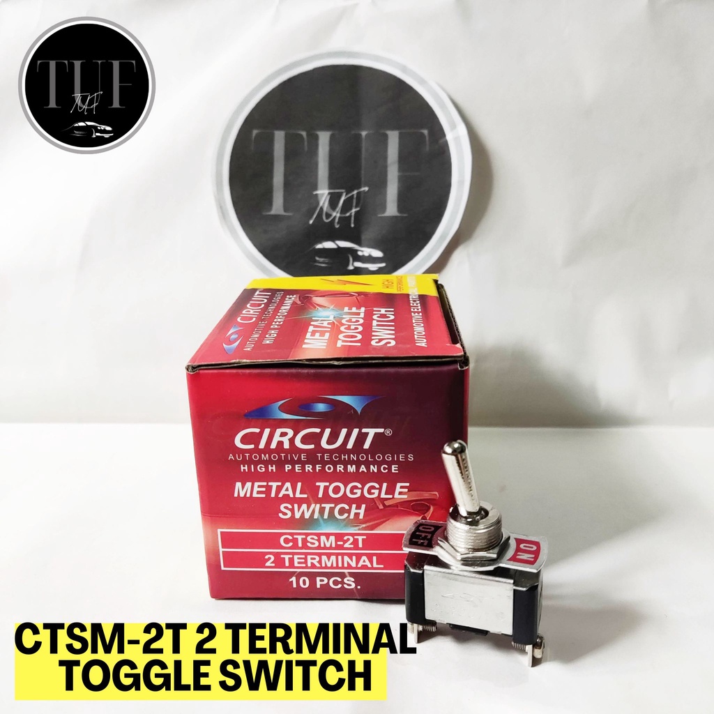 Circuit Toggle Switch 2T 2WAY 2 TERMINAL 1PC ONLY | Shopee Philippines