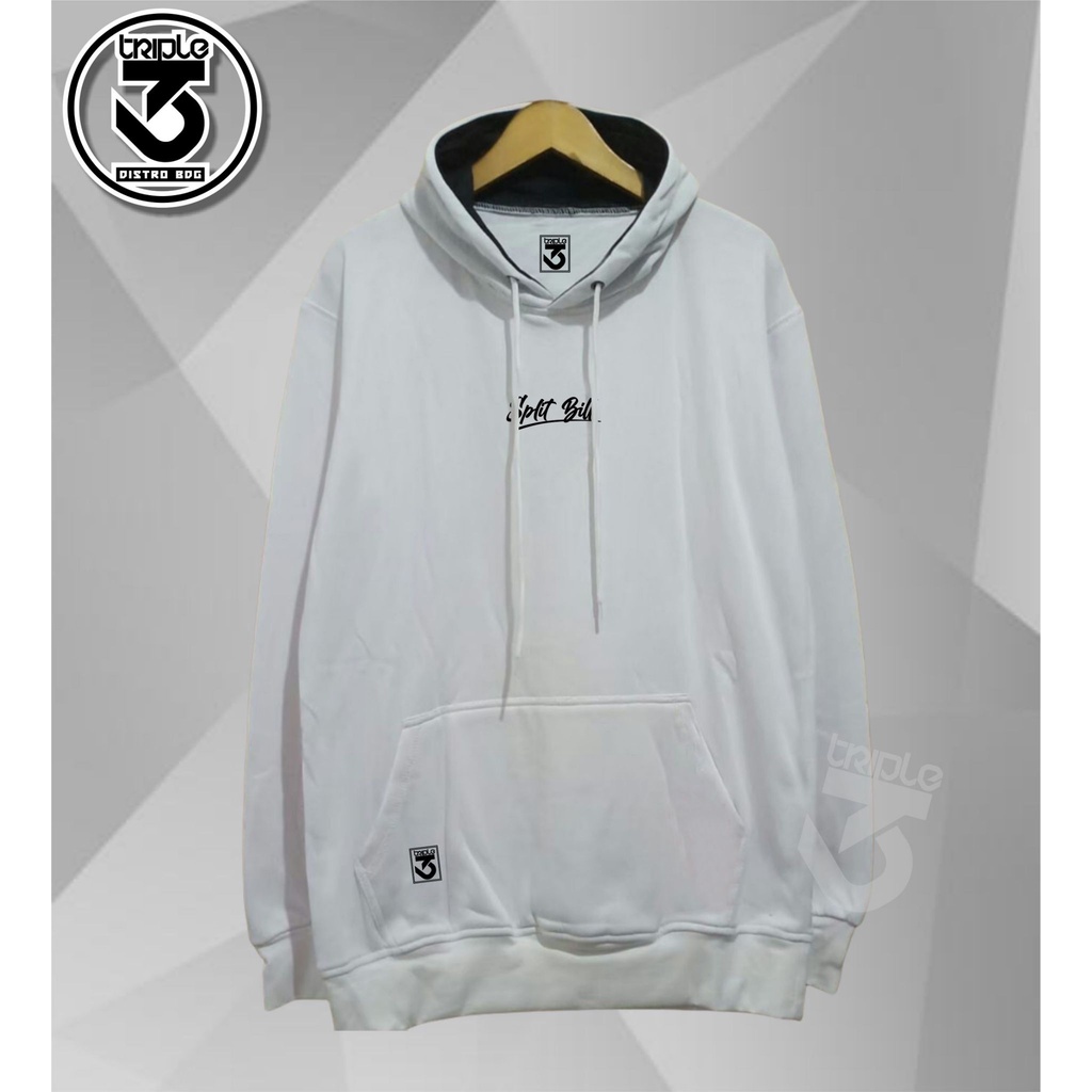 PUTIH Hoodie Men distro original brand Thick ori 333 distro White Color ...