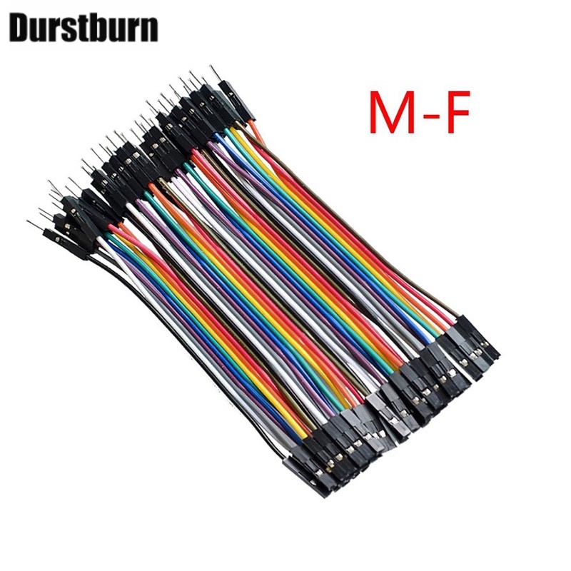 Dupont Line 40pcs 10cm Female to Male Jumper Wire Dupont Cable for ...
