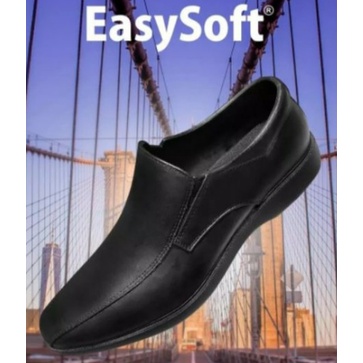 Authentic formal black and white shoes Easysoft brooklyn model for men ...