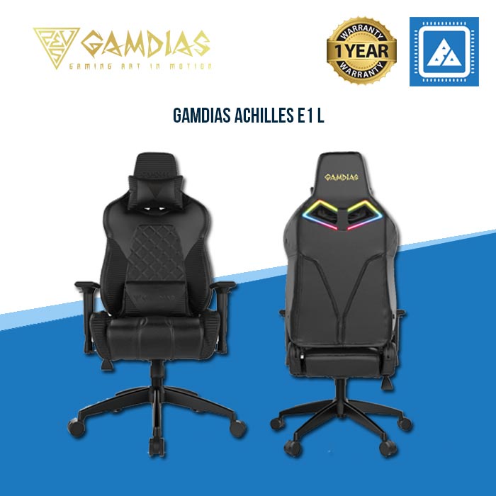 Gamdias ACHILLES E1 L Ergonomic RGB Gaming Chair Premium Quality ...