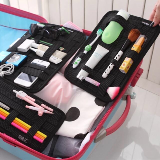 TV077 Grid It Travel Organizer for Gadgets Cords and Cables Garterized ...