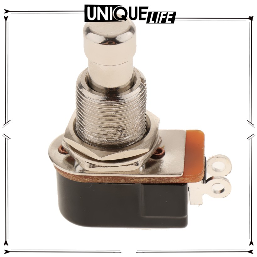 1 Piece Metal Button Pedal Button Latching Stomp Foot Switch | Shopee ...