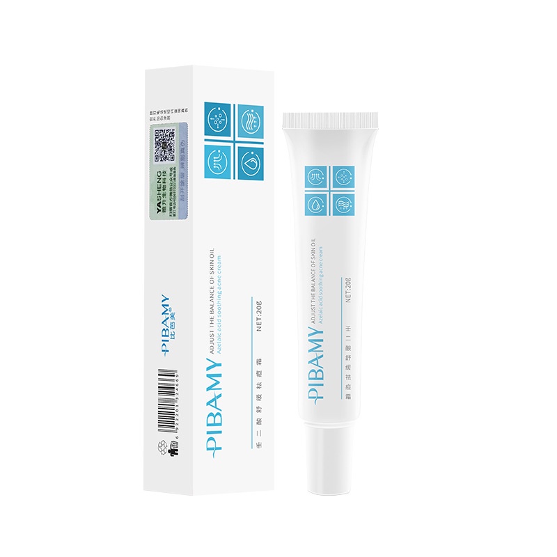 PIBAMY Acne Gel Cream 20g Azelaic Acid Salicylic Acid Niacinamide Anti ...