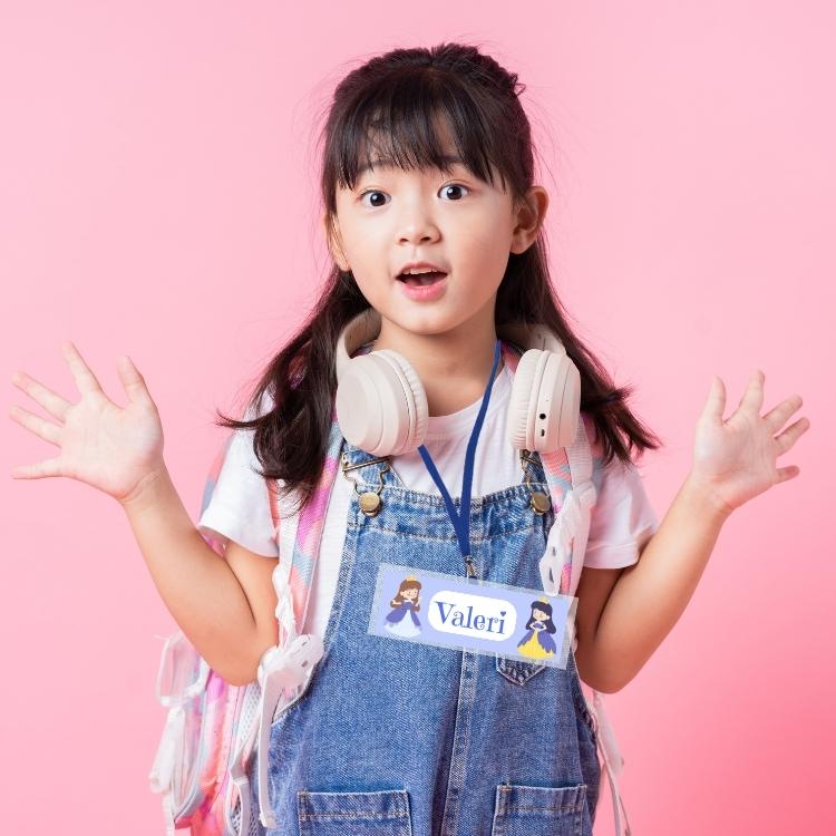 Personalized Nametags Nameplates Namelabels for students kids learners ...