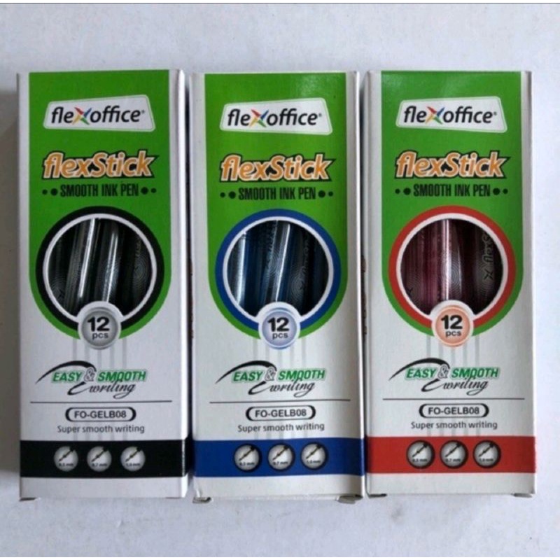 JLX 1 box flex stick ball pen 12 pcs in 1 box | Shopee Philippines