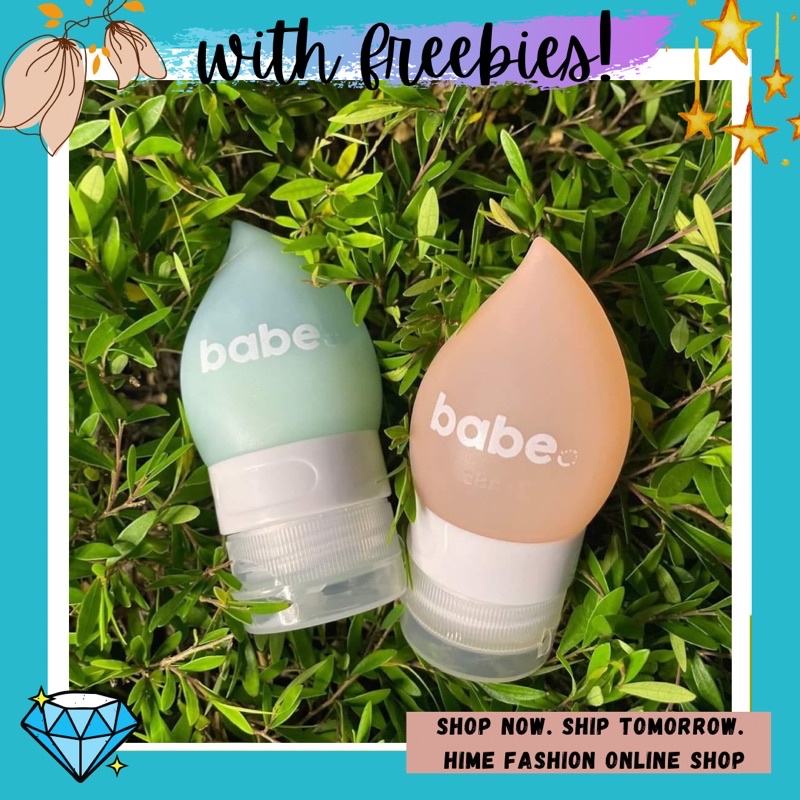 BABE Travel Size Squeezies & Hair Brush | BABE FORMULA [with Freebies ...