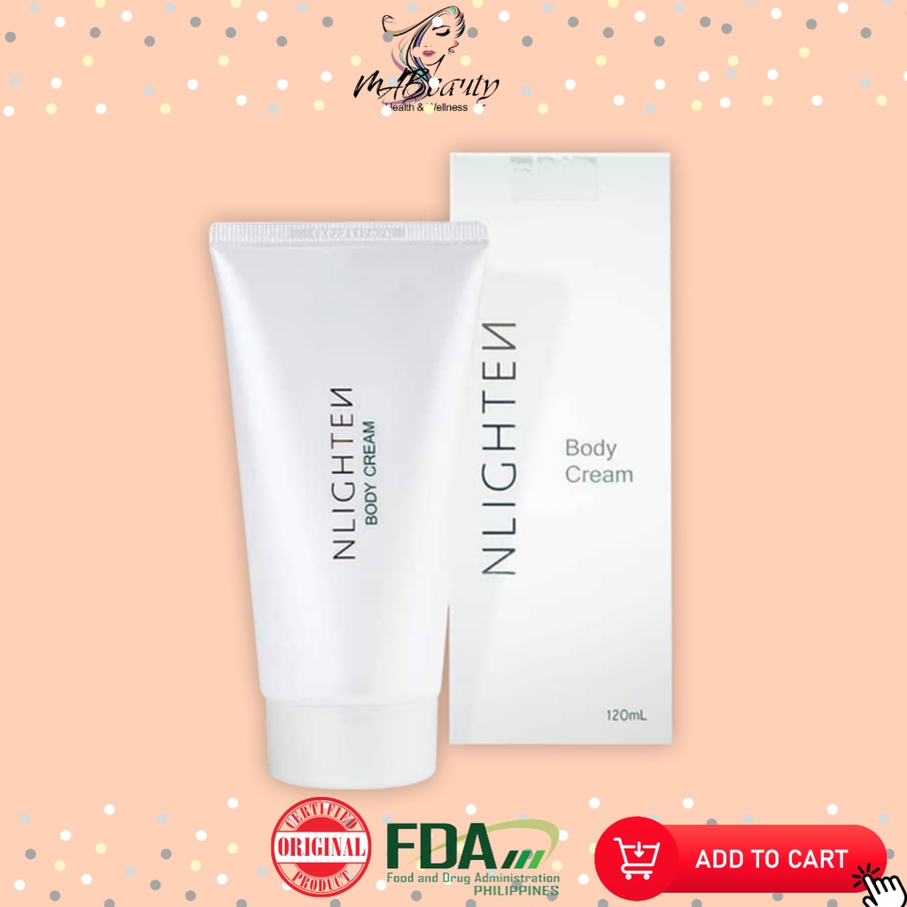 NLIGHTEN BODY CREAM Instant Brightening Effect 120ml MARCH 2023 EXPIRY ...