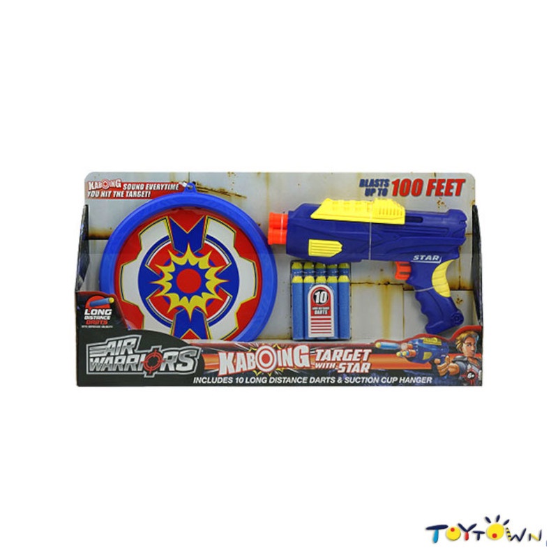 Buzz Bee Toys Air Warriors Kaboing Target With Star | Shopee Philippines