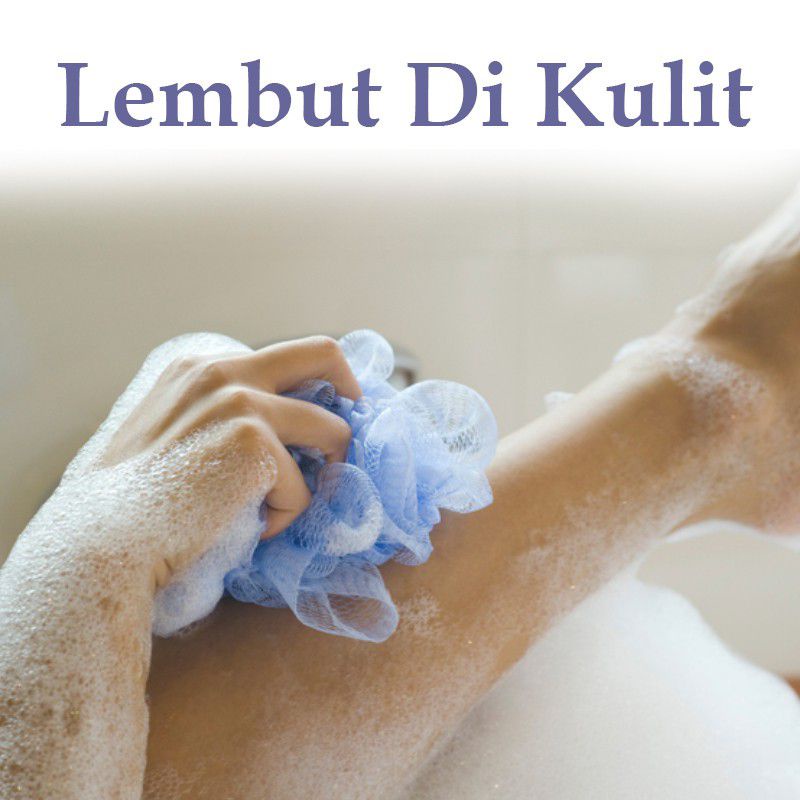 Baby Bath Sponge Shower Body Brush Scrubber Mesh Sponge Foaming Gel Net ...