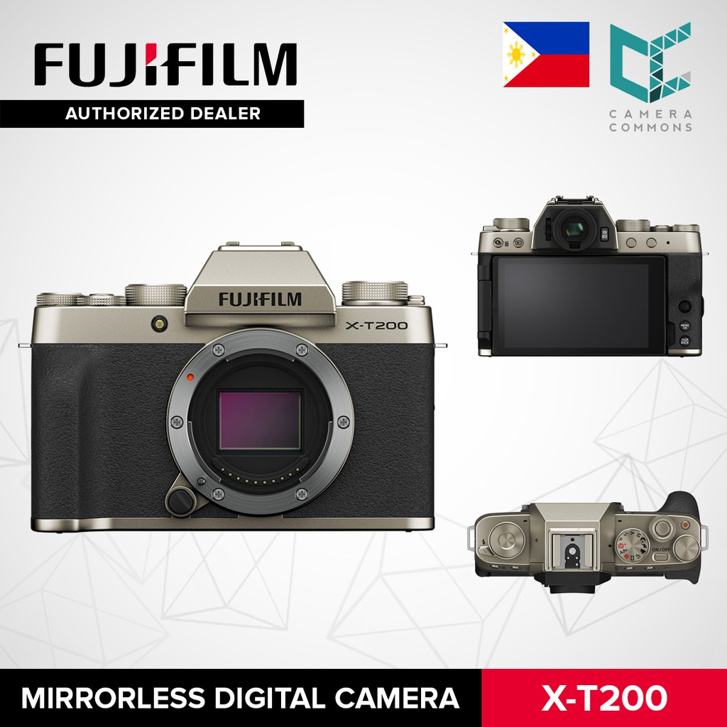 FUJIFILM X-T200 Mirrorless Digital Camera XT200 | Shopee Philippines