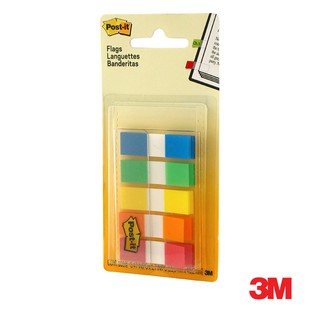 3M Post-it Flags Assorted Primary Colors, 100 Flags, .47INx1.7IN 683 ...