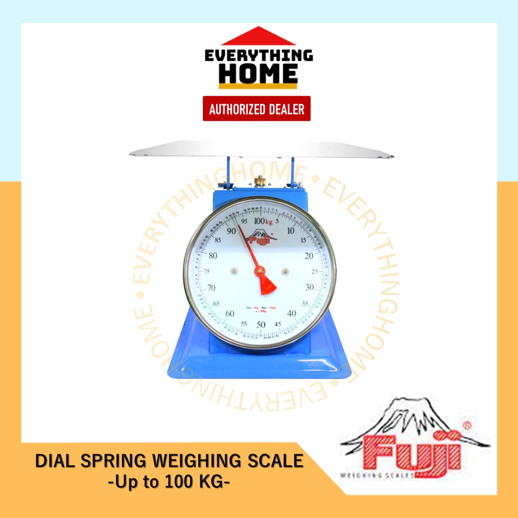 Fuji Weighing Scale 100 KG Dial Spring Scale (Timbangan) / FTF-100 ...