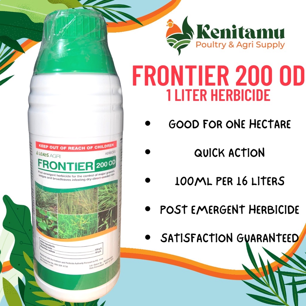 FRONTIER 200 OD - HERBICIDE 1LITTER | Shopee Philippines