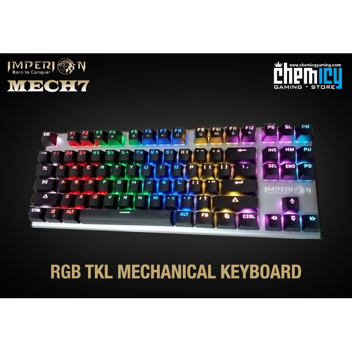 Mech 7 RGB Mechanical Imperion Gaming Keyboard | Shopee Philippines