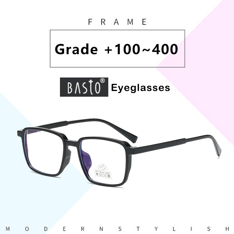 Reading Glasses Anti Radiation with Grade +100 150 200 250 300 350 400 ...