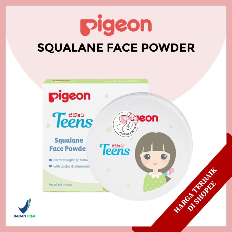 Pigeon Teens Face Powder 12gr - Squalane Face Powder - Powder Tabur ...