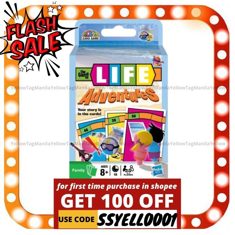 ⚡The Game Of Life Adventures Card Game⚡ | Shopee Philippines
