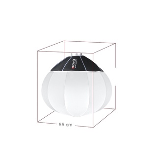 Triopo KQ55 KQ65 KQ85 Foldable Lantern Spherical Collapsible Softbox ...