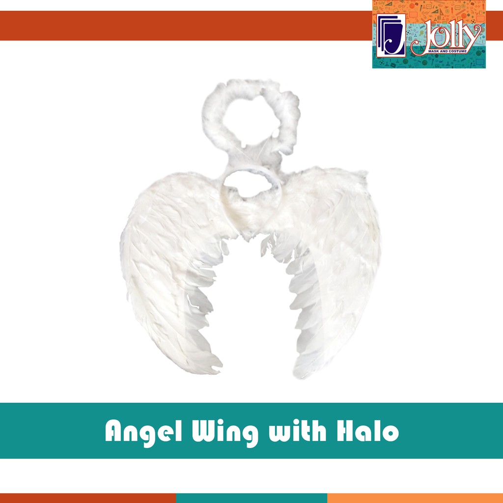 Set of Small Angel Wings & Halo - SMALL SIZE ONLY | Shopee Philippines