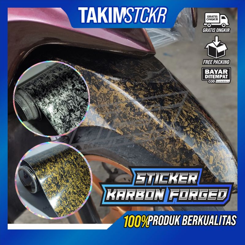 Forged Carbon Sticker, forged Carbon, viral Carbon, forged Carbon ...