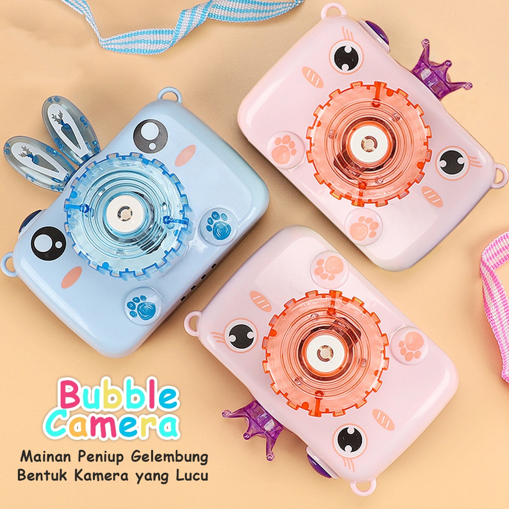 GANTUNGAN Unique Electric bubble Camera With led bubble Liquid And New ...