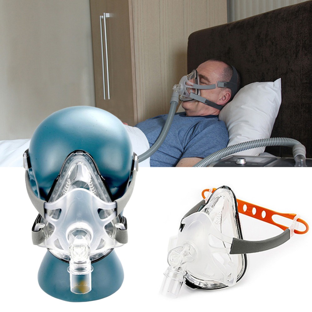 F1A Full Face Mask With Free Headgear For CPAP Auto CPAP BiPAP ...