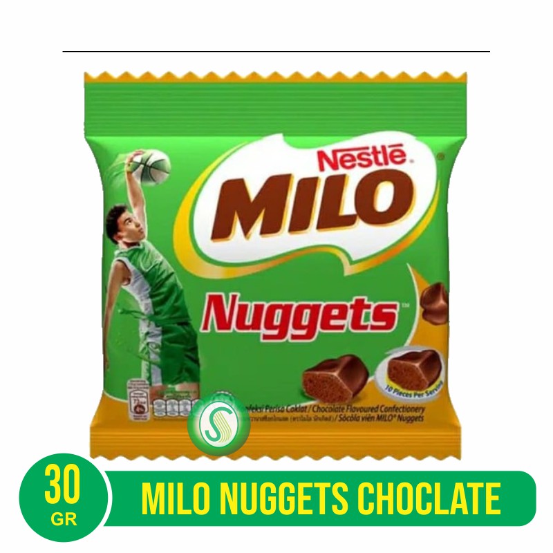 Milo Snack Nuggets Chocolate 35 Gr | Shopee Philippines