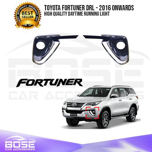 Toyota Fortuner DRL 2016 - 2020 Fog Light / Lamp DRL ( Daytime Running ...