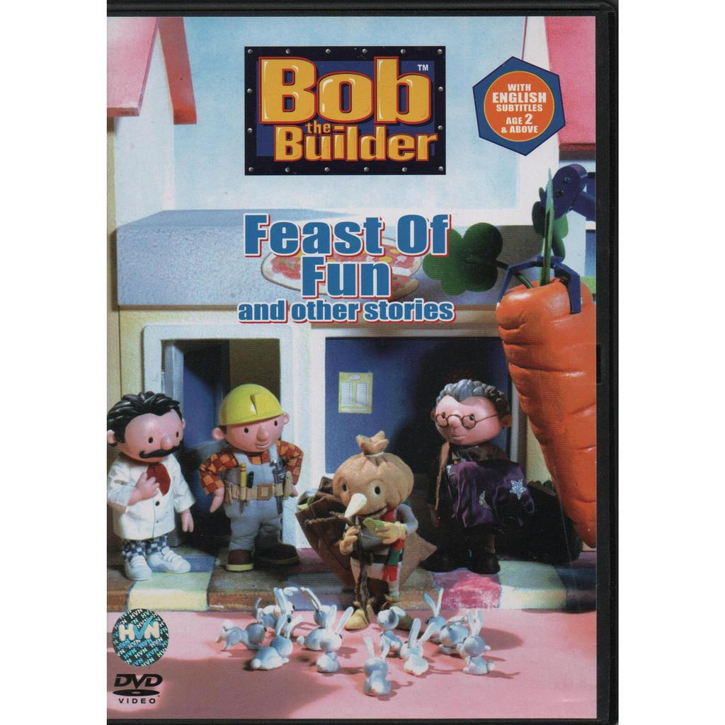 DVD Bob The Builder - Feast Of Fun And Other Stories | Shopee Philippines