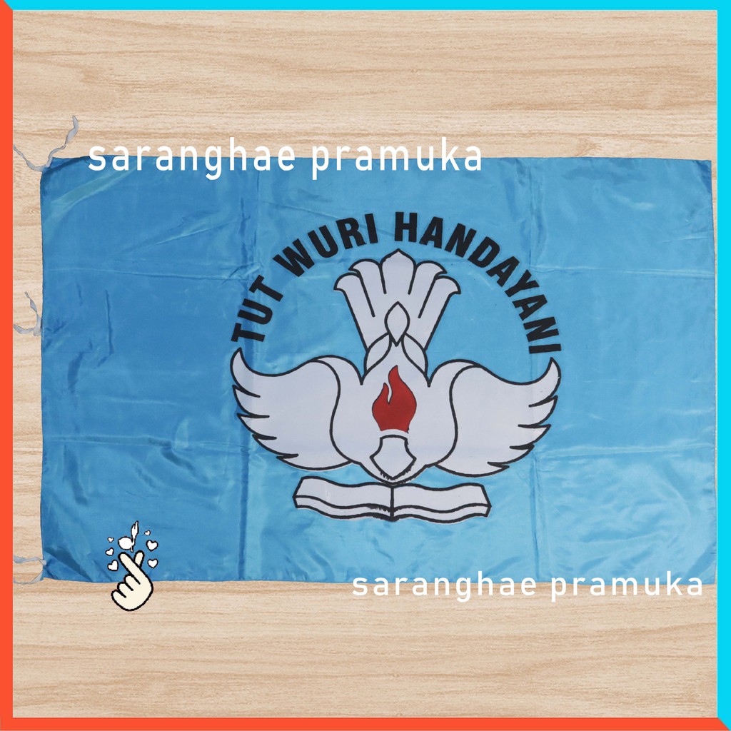 Tutwuri Flag Tut Wuri Handayani 110x80cm | Shopee Philippines