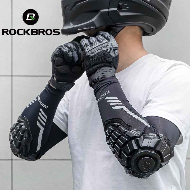 ROCKBROS Motorcycle Anti-Collision Protective Sleeves Ice Silk ...