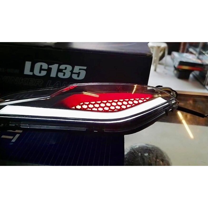 ZHIPAT LED INTEGRATED SIGNAL LIGHT for YAMAHA SNIPER 135 MX (PILOT TALA ...