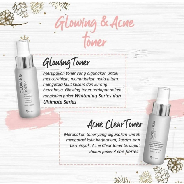Ms Glow Toner | Glowing | Acne | 100% Original | Shopee Philippines