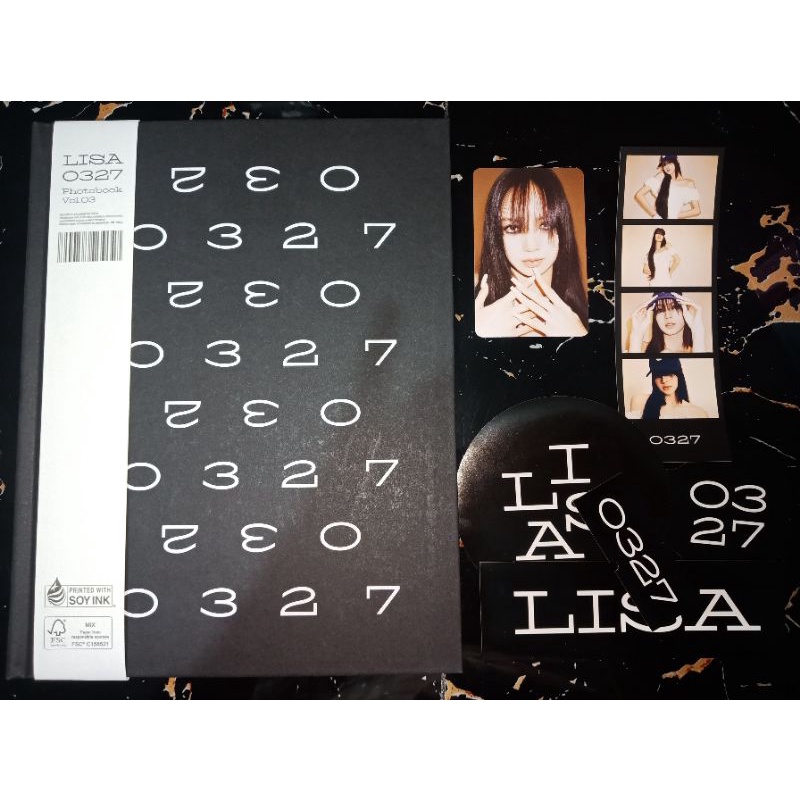 LISA 0327 Vol 3 Photobook Unsealed | Shopee Philippines