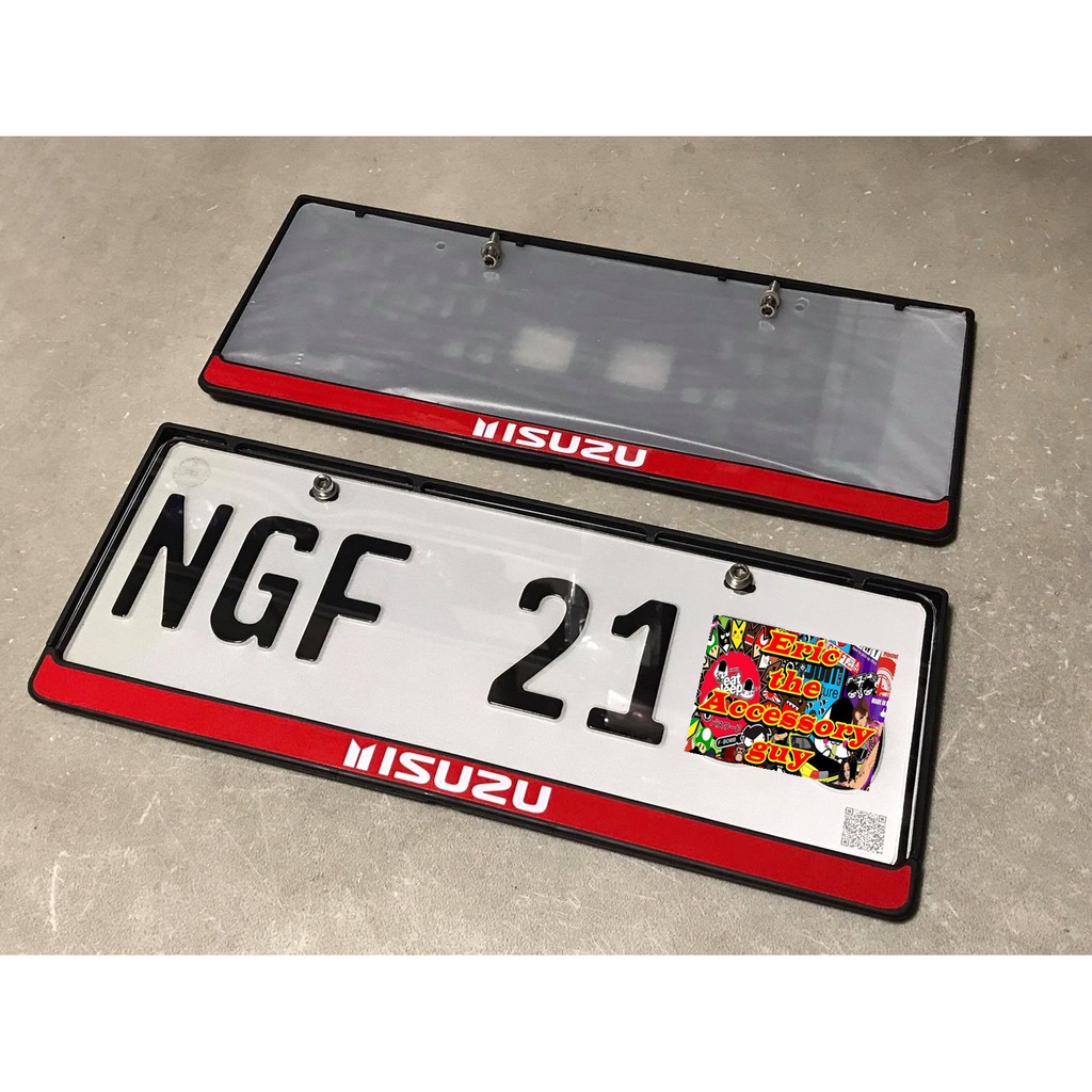 Plate Number Protection Casing for Isuzu | Shopee Philippines