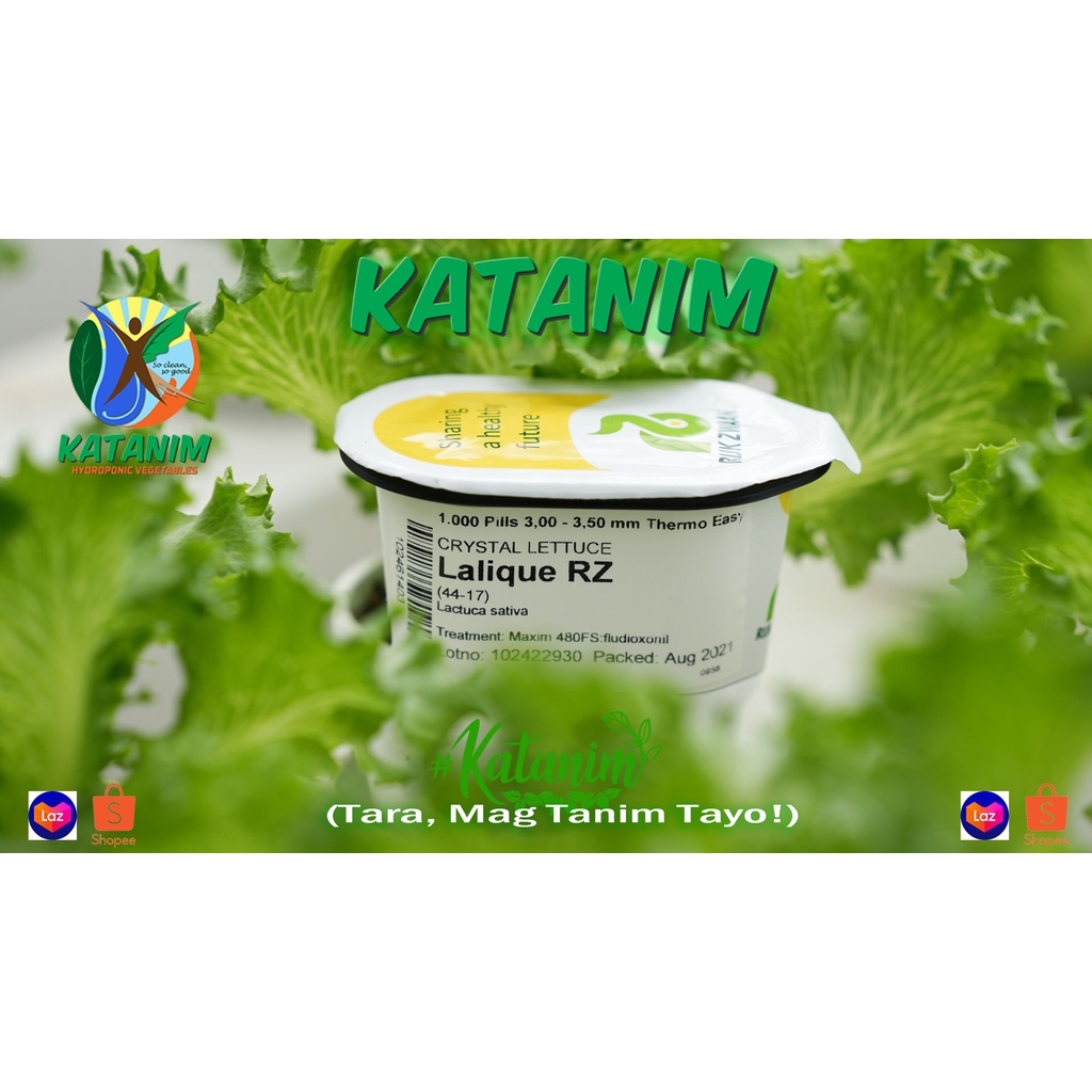 LALIQUE Seeds by RZ Rijk Zwaan CRYSTAL VARIETY | 100 - 500 PELLETIZED ...