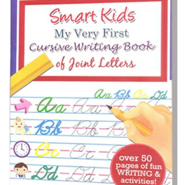SMART KIDS MY VERY FIRST CURSIVE WRITING BOOK - JOINT LETTERS | Shopee ...