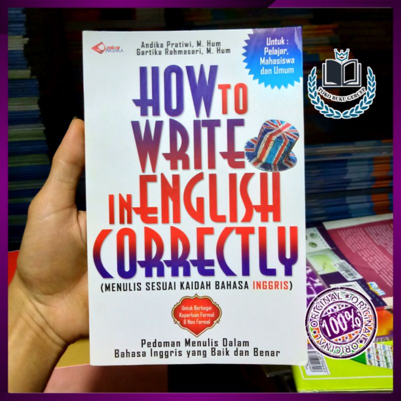 [LA] Book How To Write In English Correctly - Writing According To ...