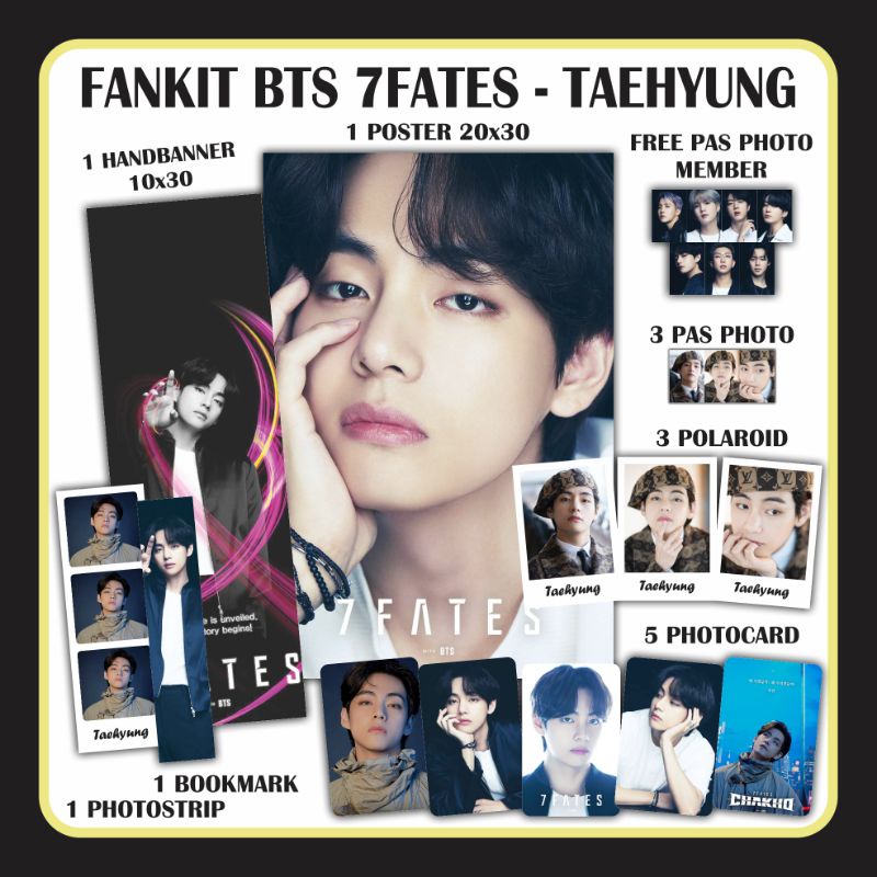 Bts BUTTER TAEHYUNG FAN MADE FANKIT by mochichim | Shopee Philippines