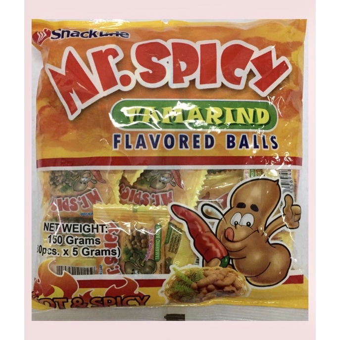 30 PCS Mr. Asim & Mr. Spicy Tamarind Candy by Snackline | Shopee ...