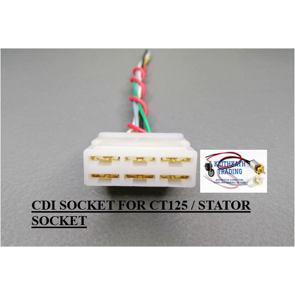 CDI Socket for CT125 / STATOR SOCKET- Heavy Duty | Shopee Philippines
