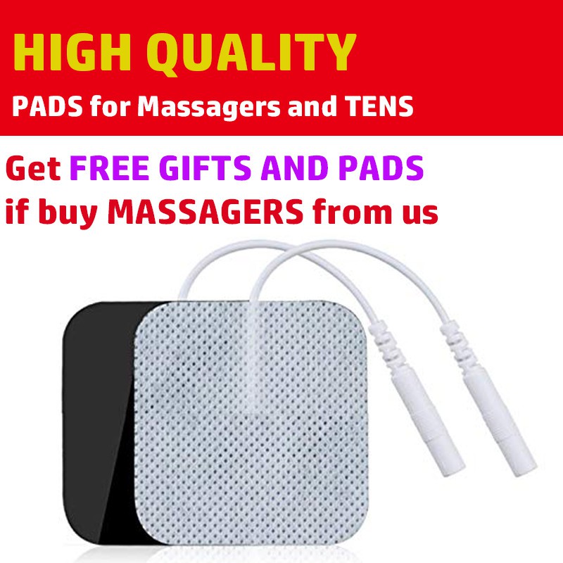[High Quality] Massager TENS Unit Muscle Stimulator Reusable Japanese ...