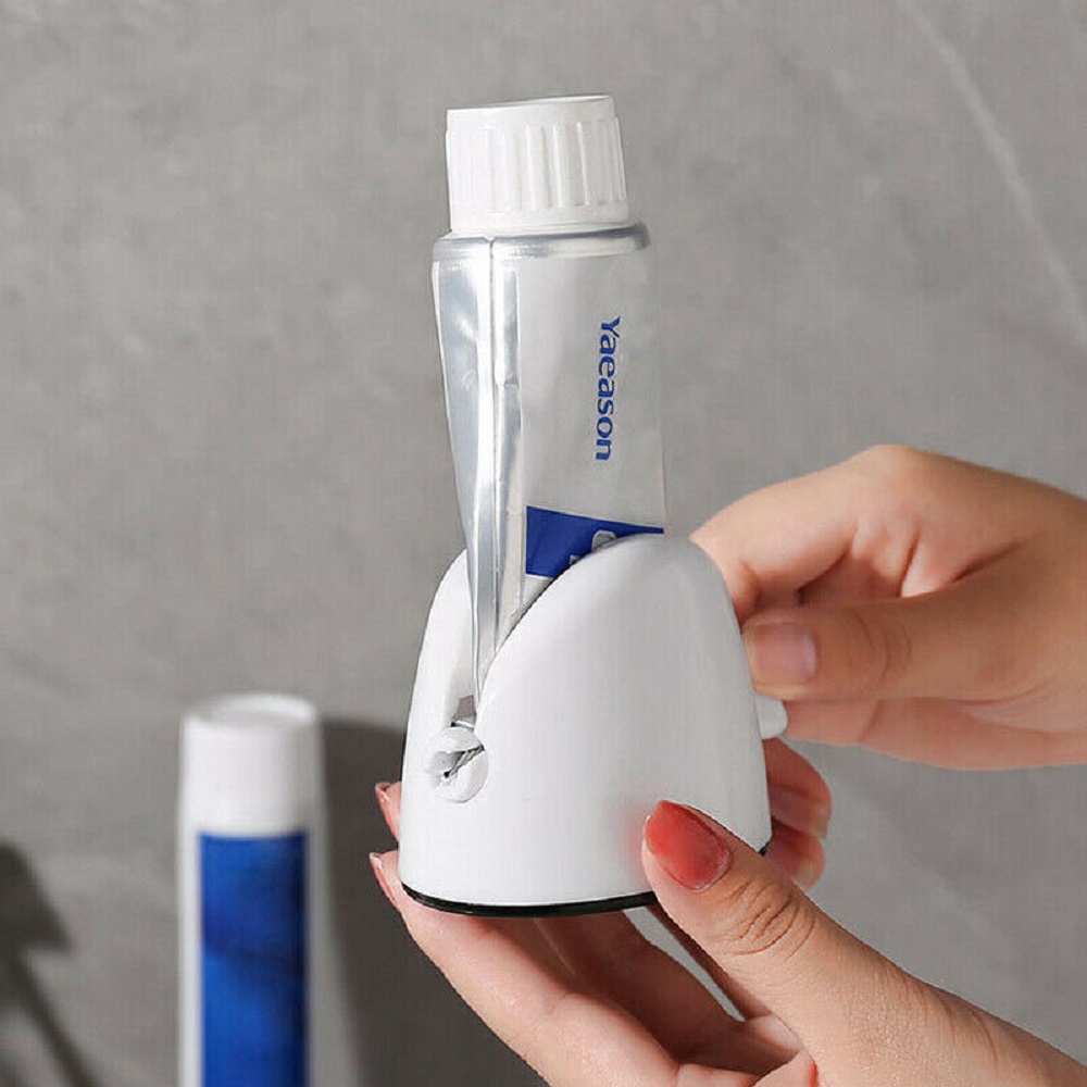 Toothpaste Squeezer Toothpaste Dispenser Toothbrush Holder Manual Tube ...