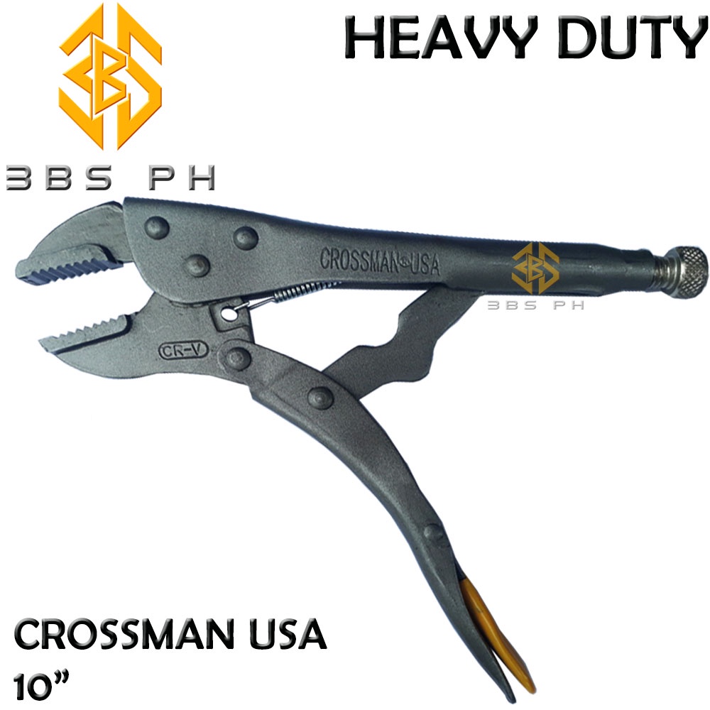 Vice Crip Crossman USA 10" Heavy Duty High Quality I 3BS | Shopee ...
