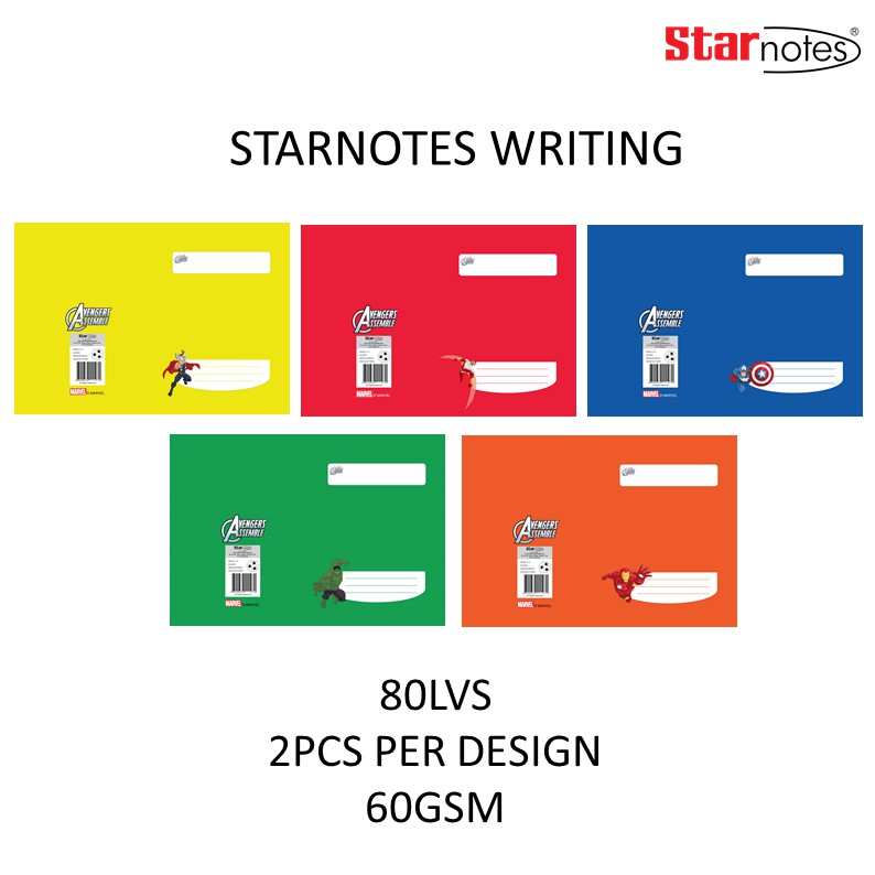 Starnotes Character Writing Notebooks (Color Coded) | Shopee Philippines